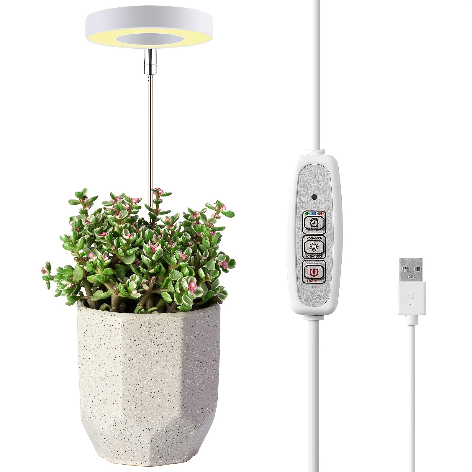 Grow Healthy Indoor Plants with This LED Full Spectrum Plant | Inspire ...