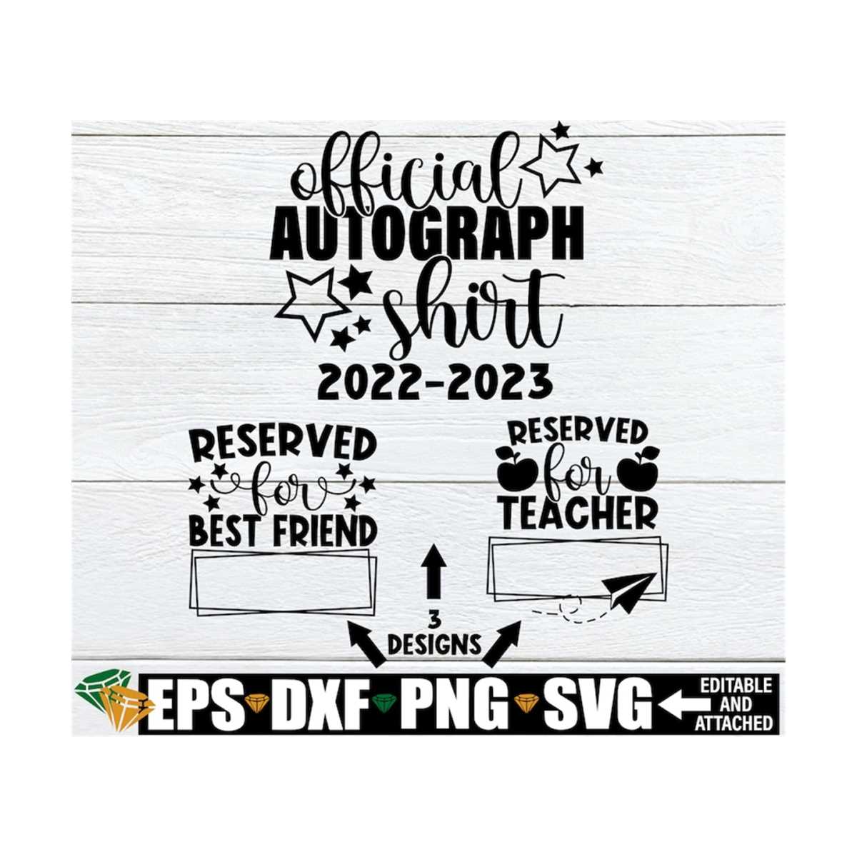 Official Autograph Shirt, End Of The Year Autograph Shirt, F | Inspire ...