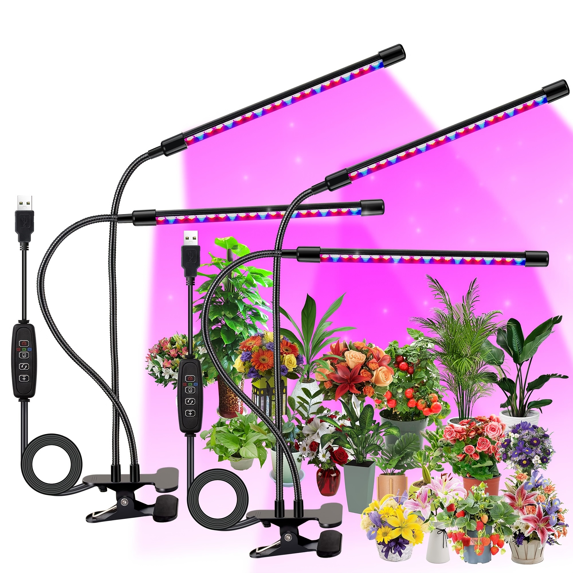 Grow Your Plants with 10 Brightness Levels & 3 Switch Modes - Inspire ...