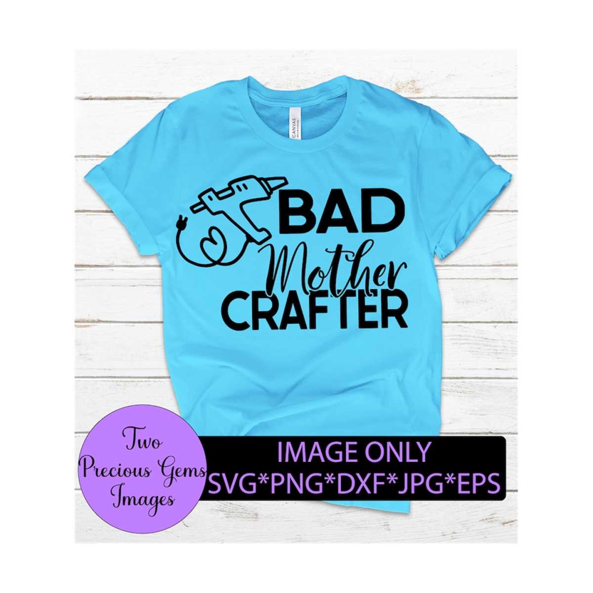 Bad mother crafter. Crafting svg. Crafter svg. Craft lover s | Inspire ...