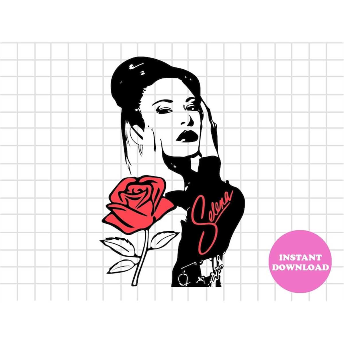 Selena Quintanilla Svg Layered Item, Quintanilla Sign Clipar | Inspire ...