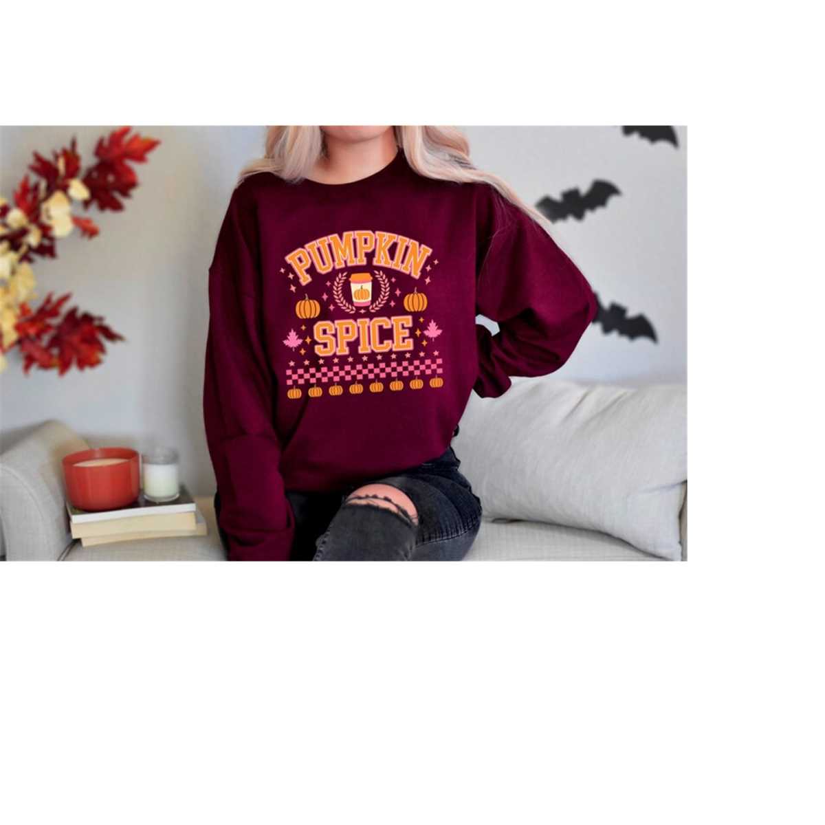 Fall Coffee Sweater,Cute Fall Sweatshirt,Coffee Lover Shirt, - Inspire ...