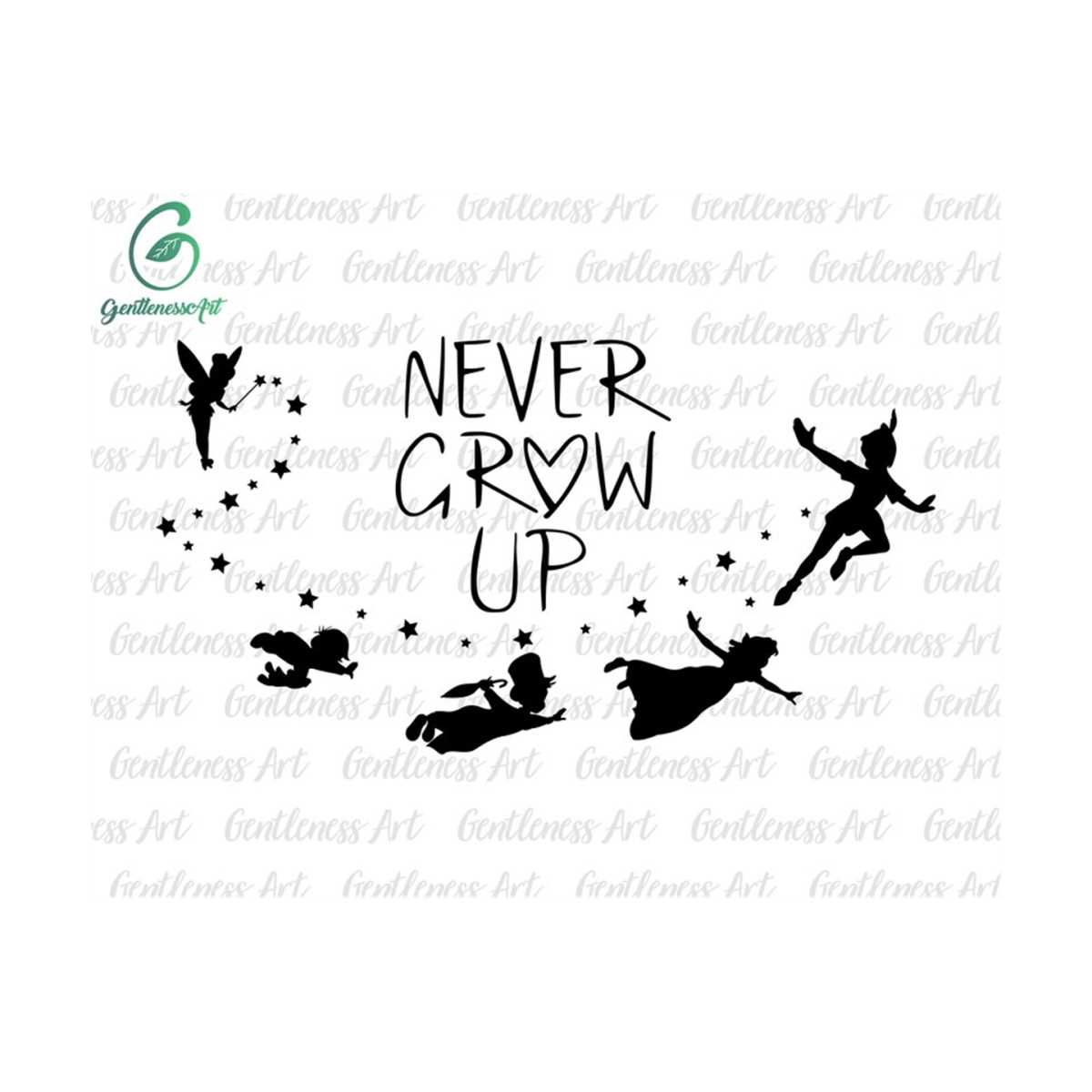 Never Grow Up Svg, Magic Land Svg, Family Trip Svg, Family V - Inspire ...