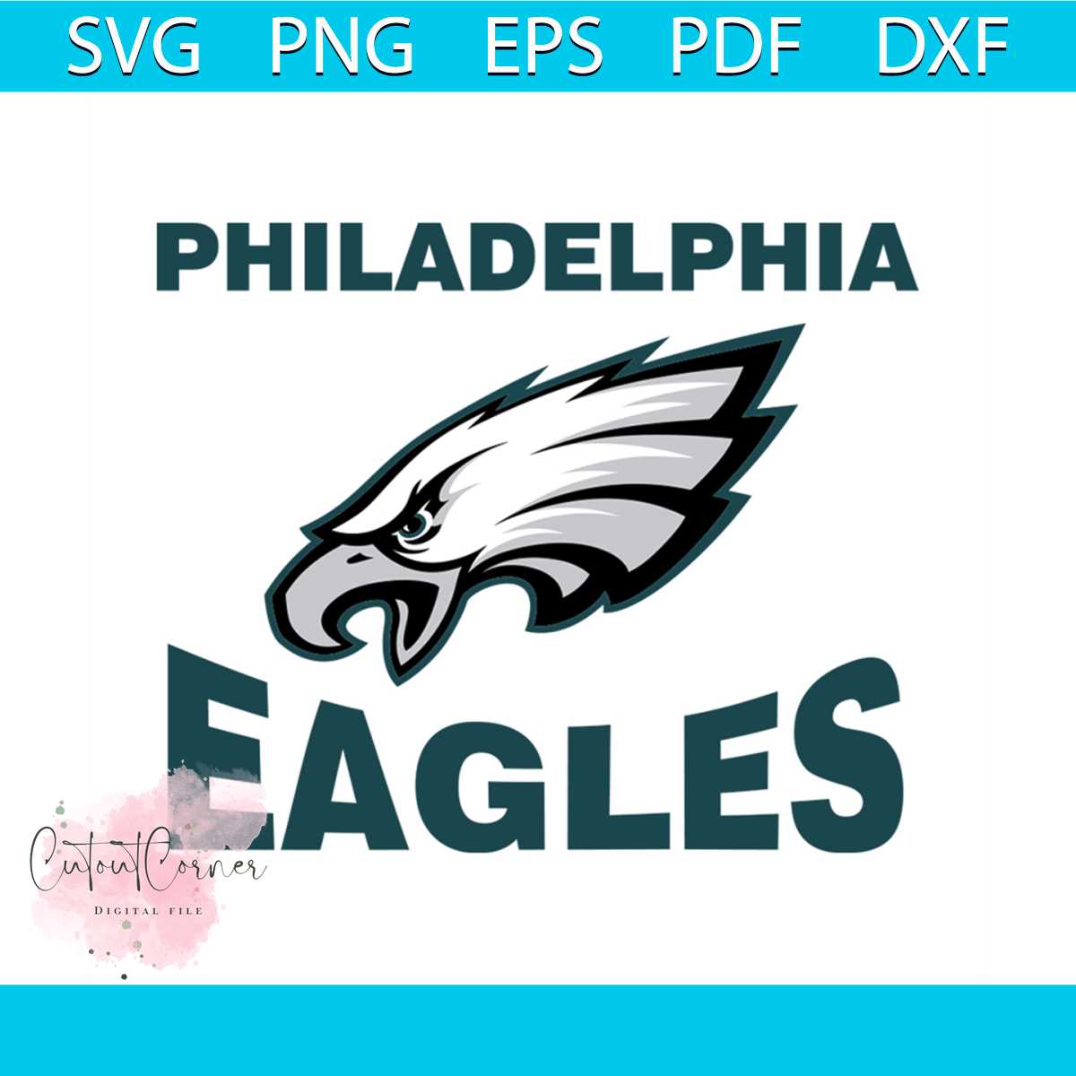 Philadelphia eagles logo svg, sport svg, philadelphia eagles | Inspire ...