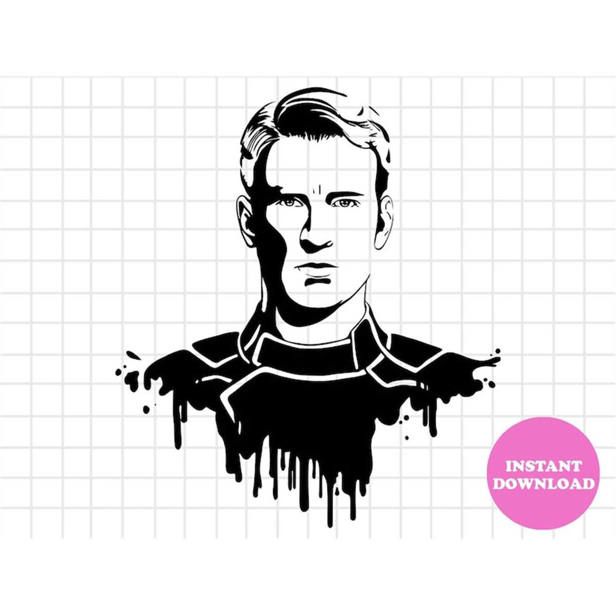 Captain Svg Layered Item, Clipart, Cricut, Digital Vector Cu - Inspire ...