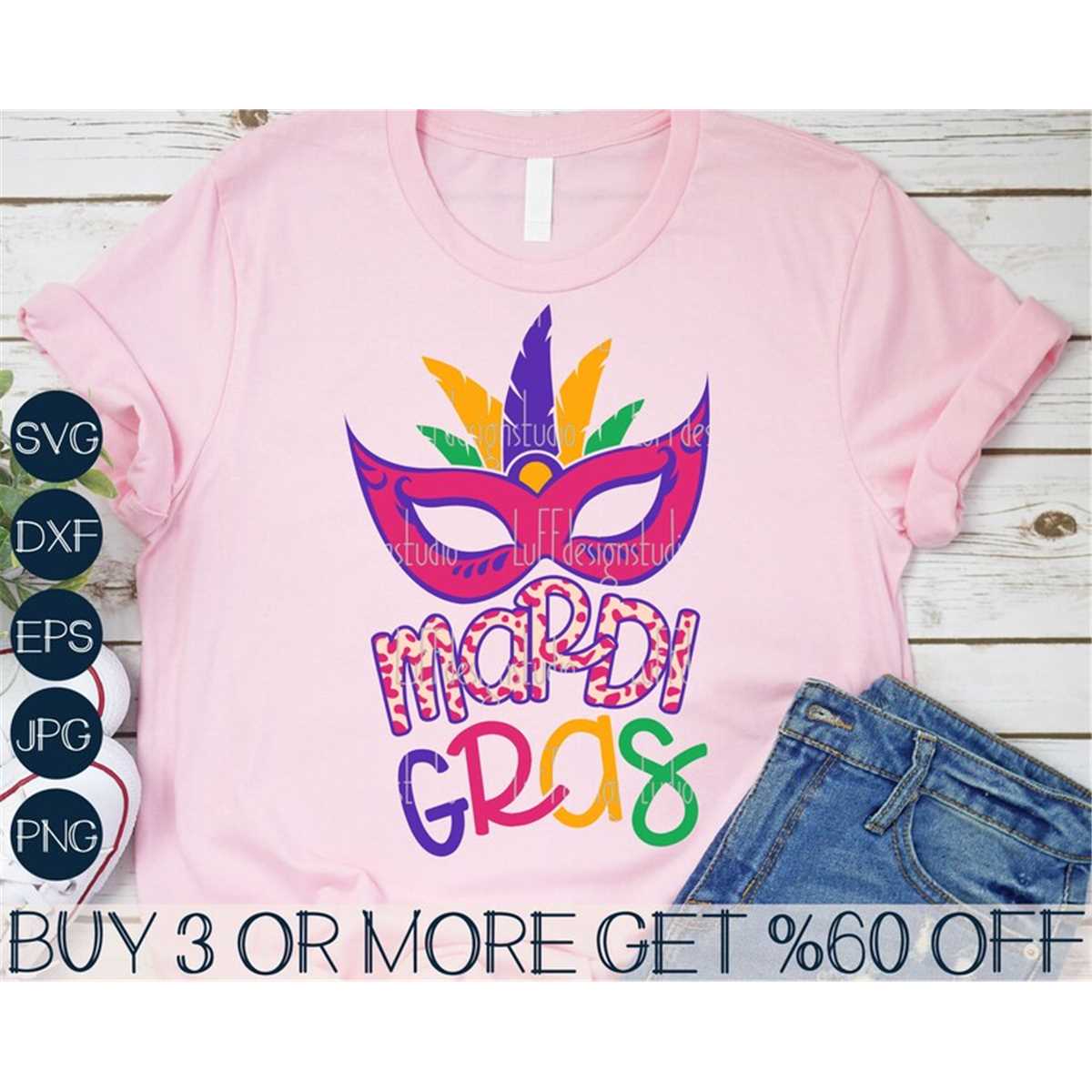 Mardi Gras SVG, Mask SVG, Louisiana SVG, Mardi Gras Shirt Sv | Inspire ...