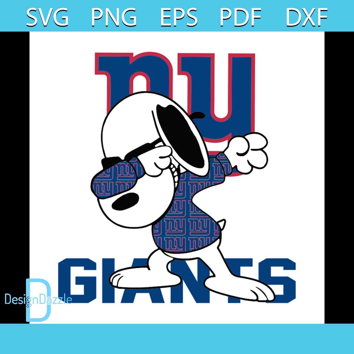 NY giants dabbing snoopy svg, sport svg, snoopy svg, dabbing | Inspire ...