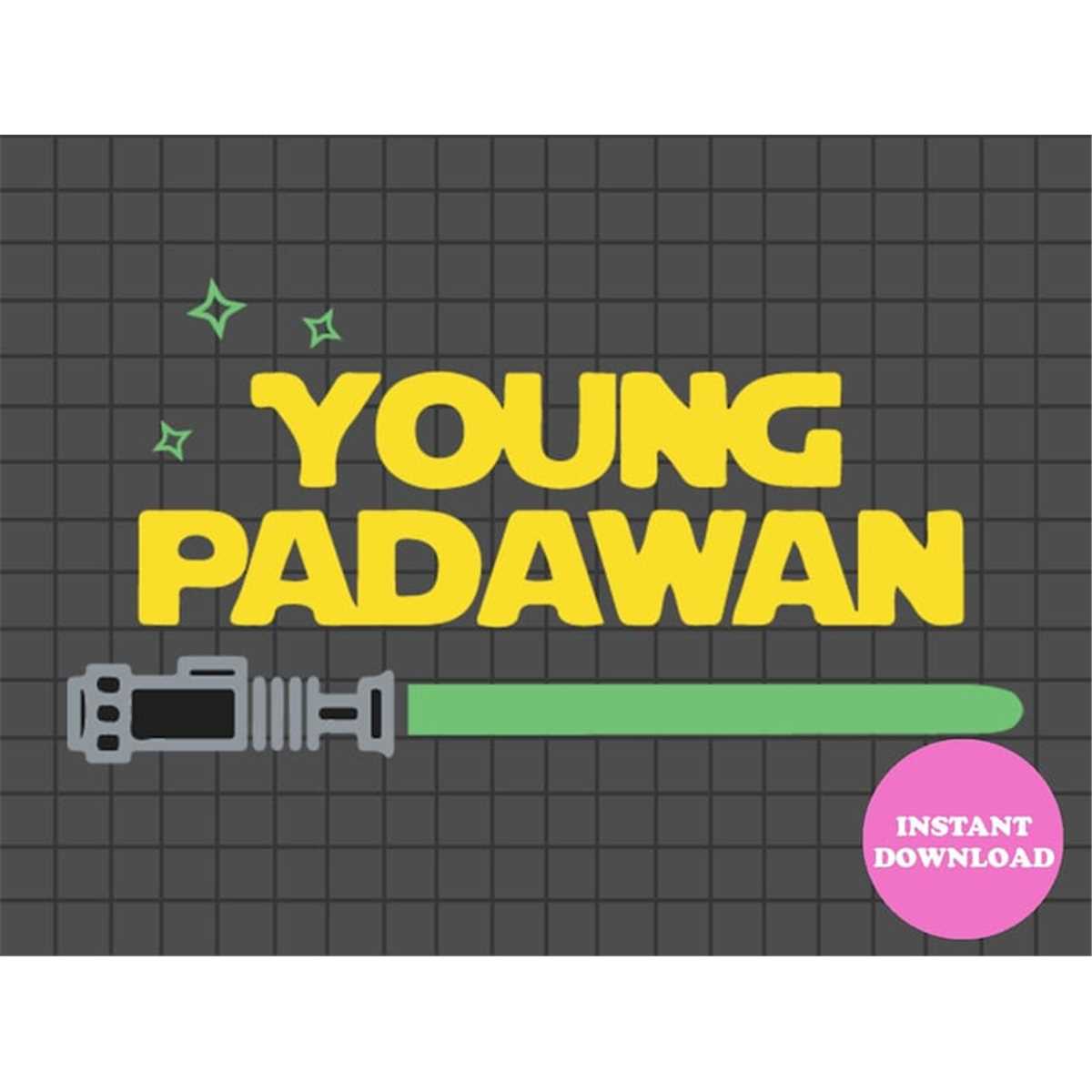 Young Padawan Svg Layered Item, YoungPadawan Clipart, Cricut | Inspire ...