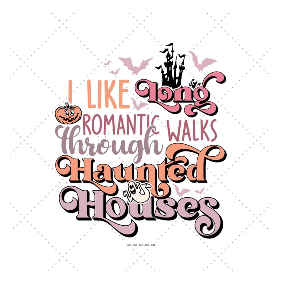 Haunted House, I Like Long Romantic Walks, Haunted Decor, Sc - Inspire ...