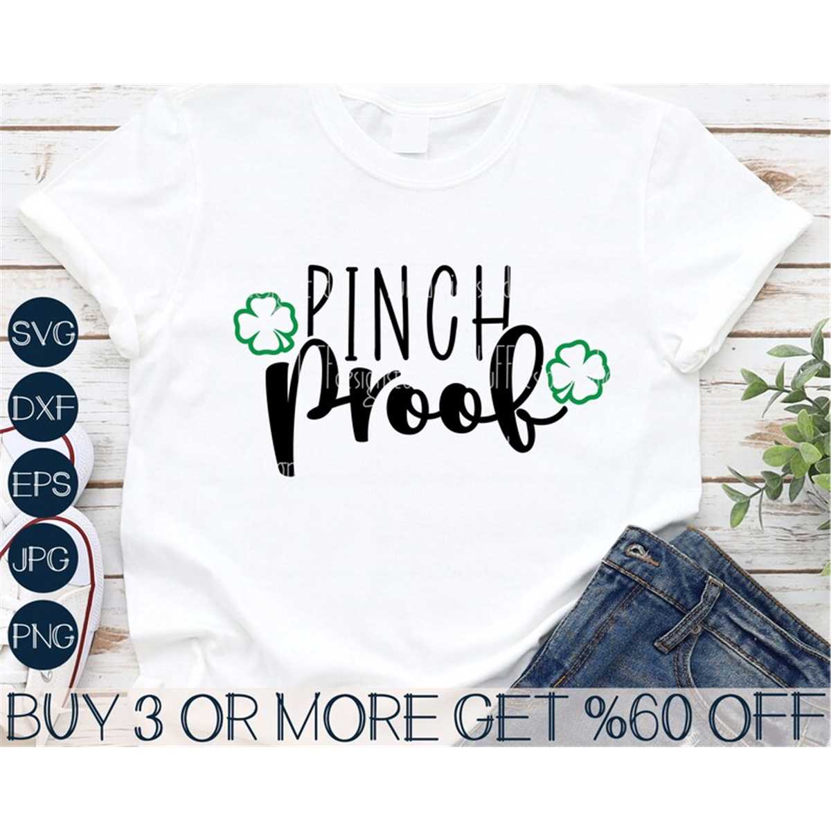 Pinch Proof SVG, St Patricks Day SVG, Shamrock SVG, Funny St - Inspire ...