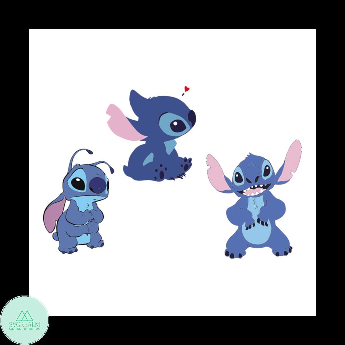 Stitch Bundle File Svg, Disney Svg, Disney Character Svg, Ca - Inspire ...