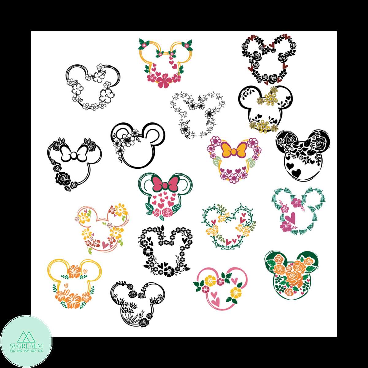 Disney Mickey Mouse Bundle Svg, Disney Svg, Mickey Mouse Svg - Inspire ...