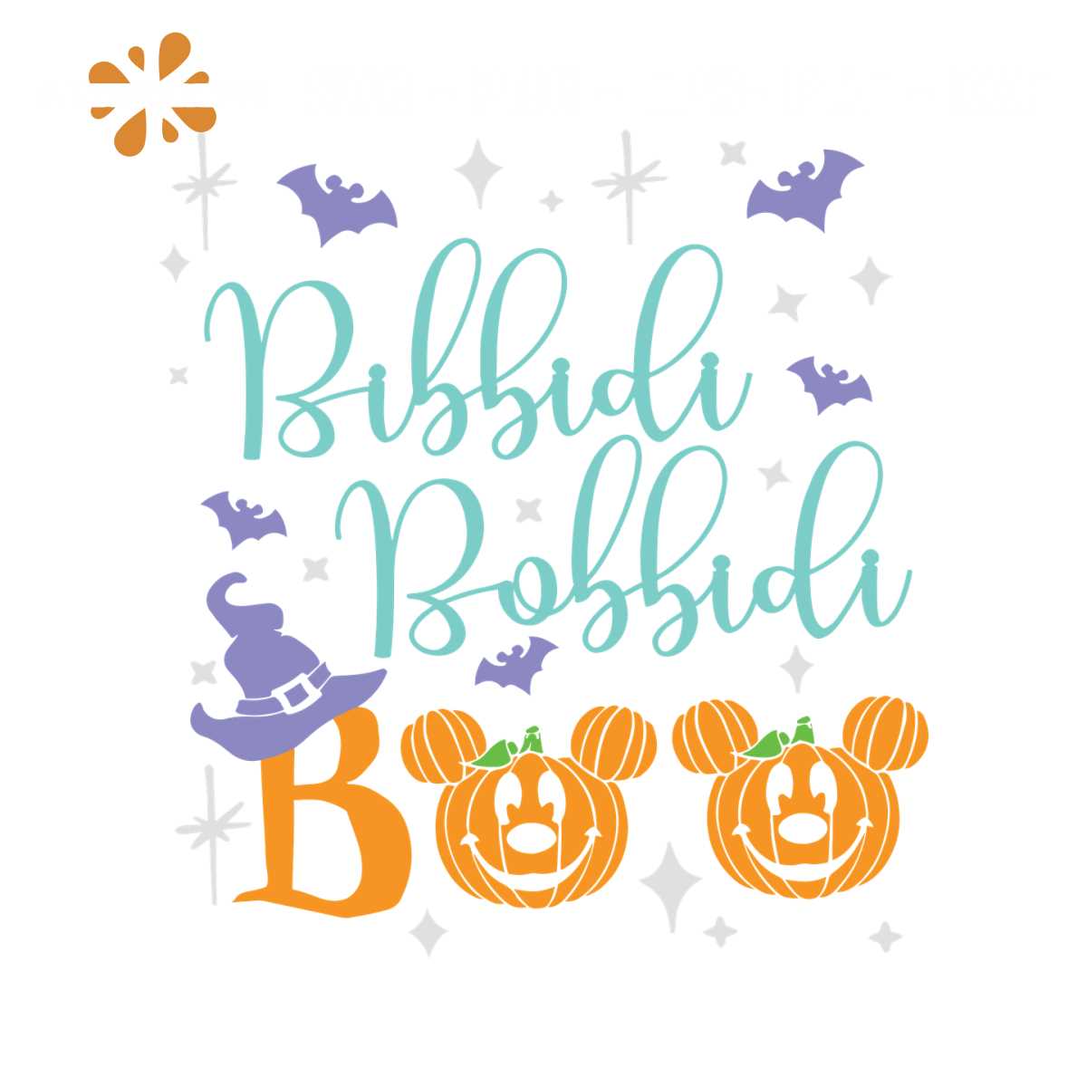 Bibbidi Bobbidi Boo Disney Halloween SVG Digital Cricut File | Inspire ...