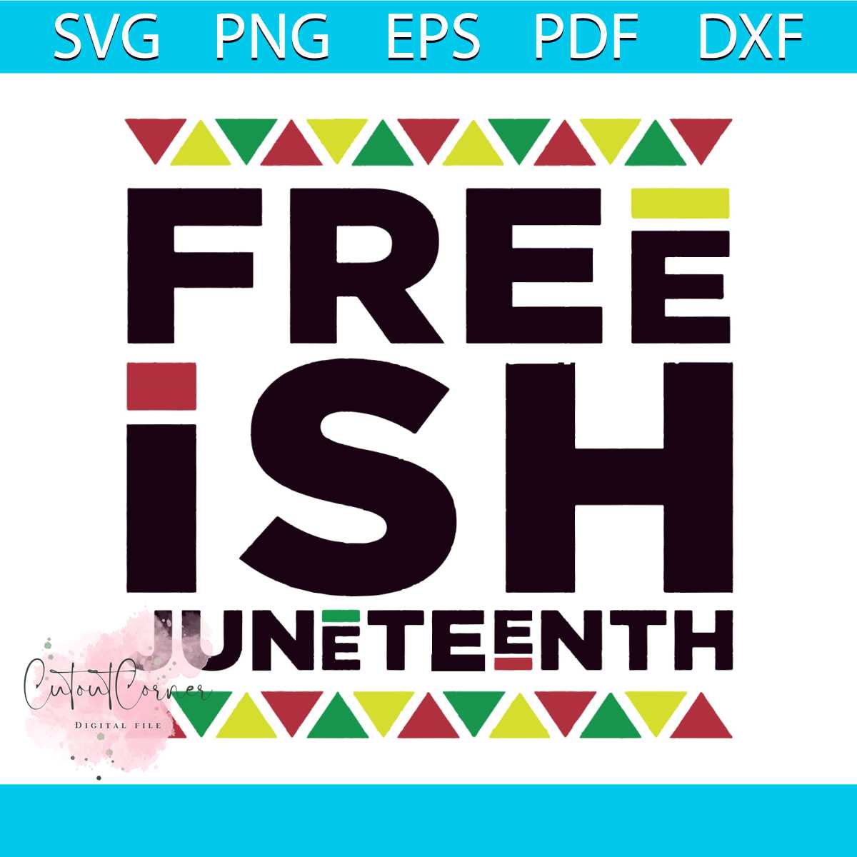 Vintage Freeish Juneteenth SVG Black History SVG Digital Fil | Inspire ...