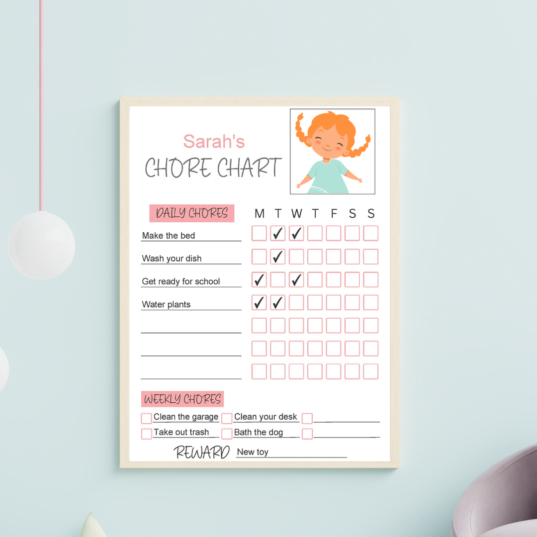 Rewardable Free Printable Chore Chart For Kids