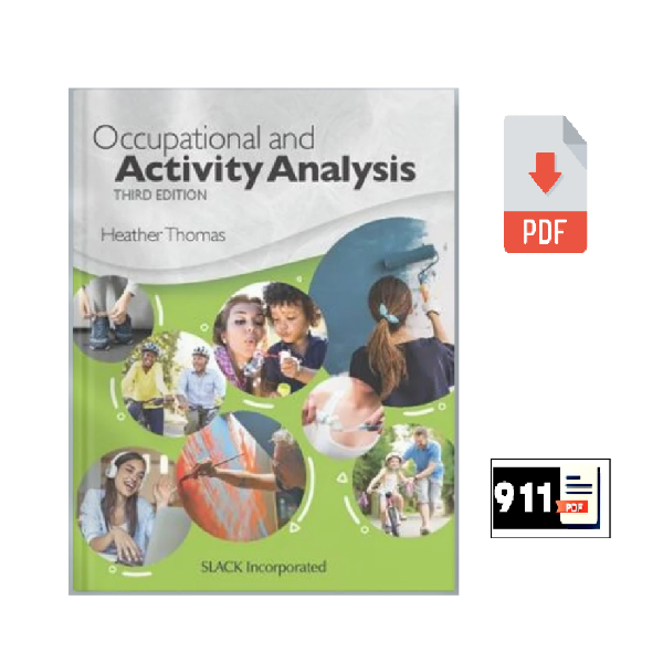 Occupational and Activity Analysis Third Edition | Inspire Uplift