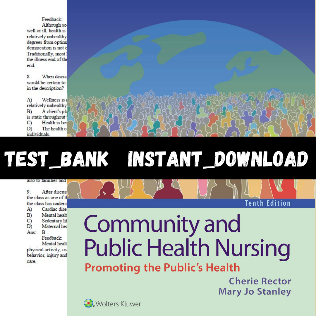Test Bank for Community and Public Health Nursing 10th Editi | Inspire ...