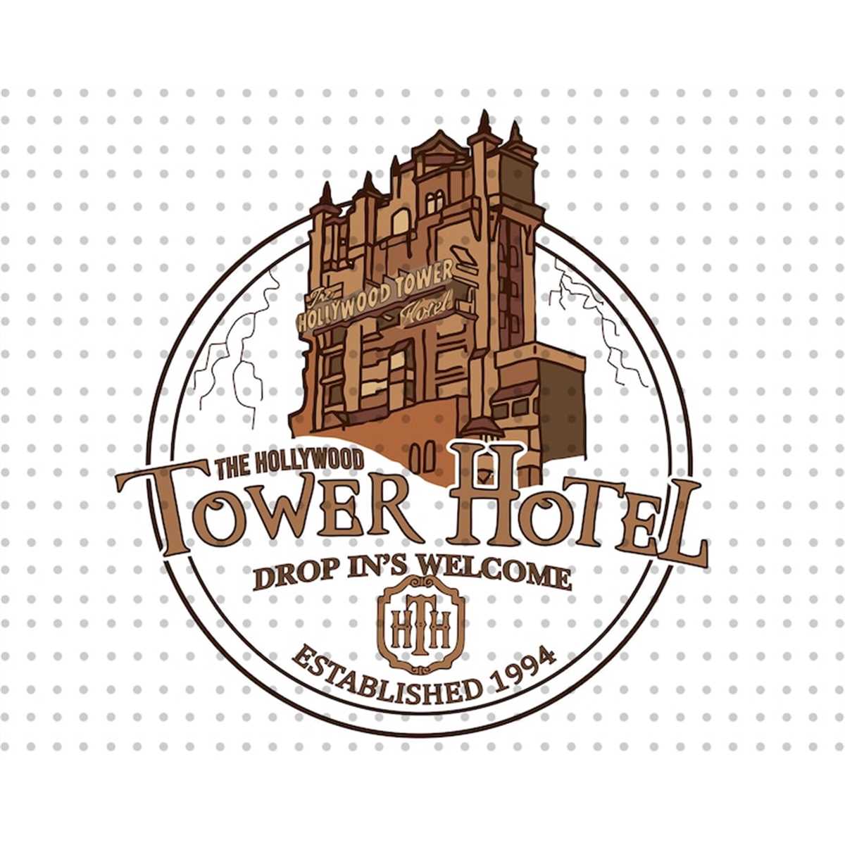 Halloween Tower Hotel SVG, Tower Hotel Shirt Svg, Drop In's - Inspire ...