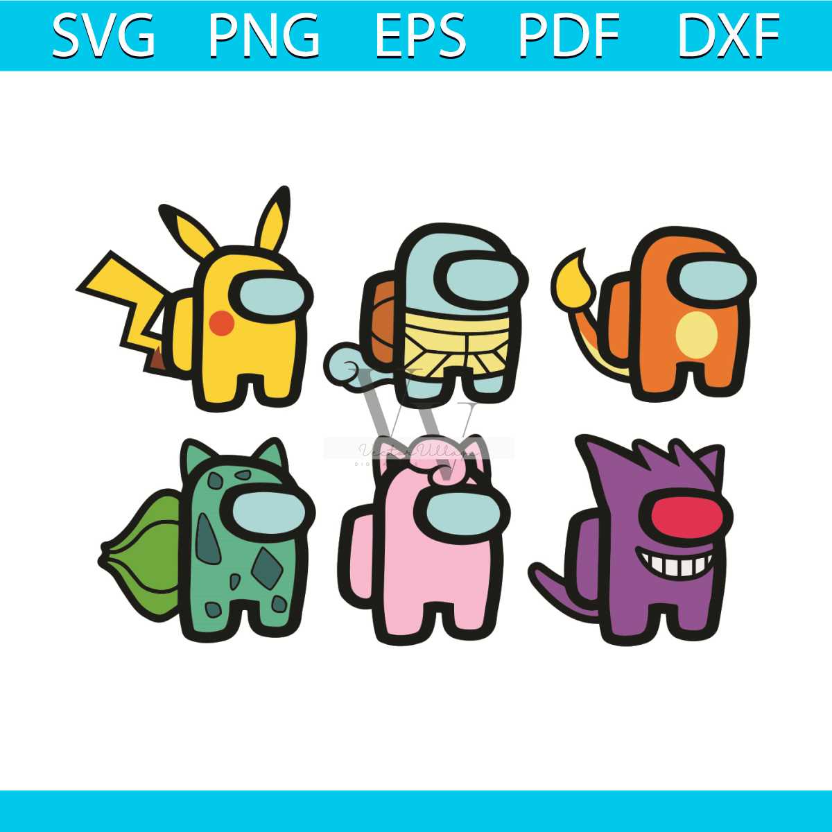 Among Us Bundle Svg, Trending Svg, Among Us Svg, Among Us Ga | Inspire ...