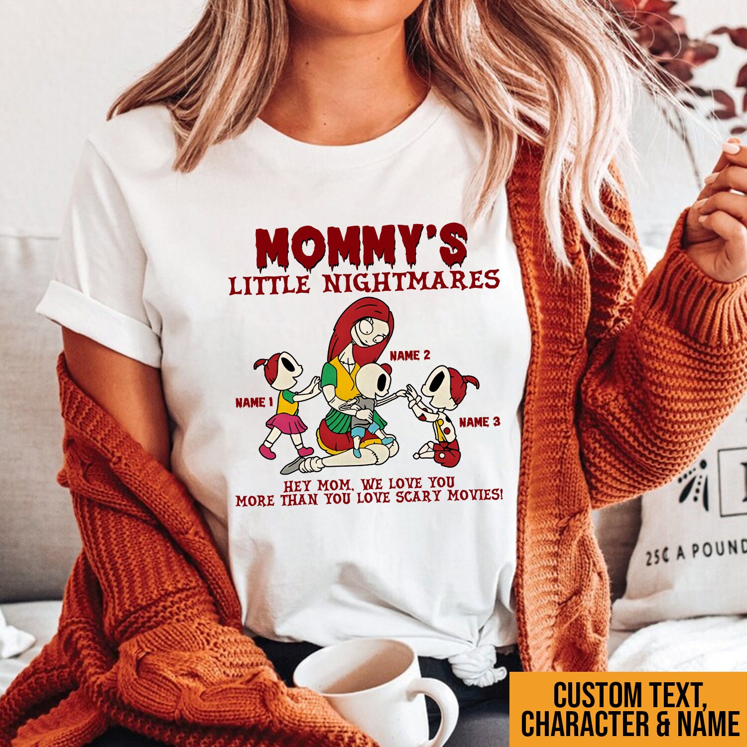 Custom Name Kids Mother Of Nightmares PNG, Nightmare Before - Inspire ...