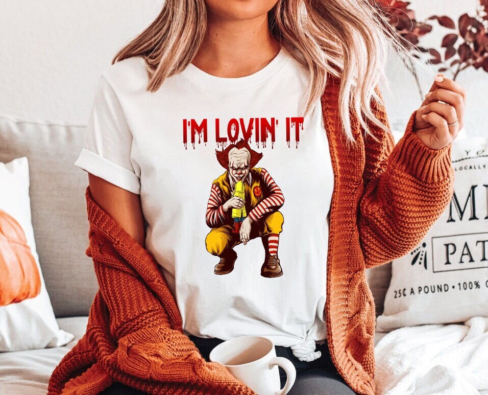 Funny Pennywise PNG, I Lovin It I Eat Children, IT Movie Pn | Inspire ...