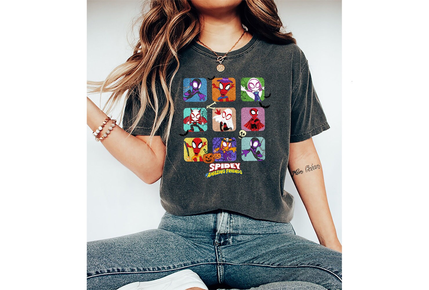 Spidey And His Amazing Friends PNG, Spiderman Halloween PNG - Inspire ...