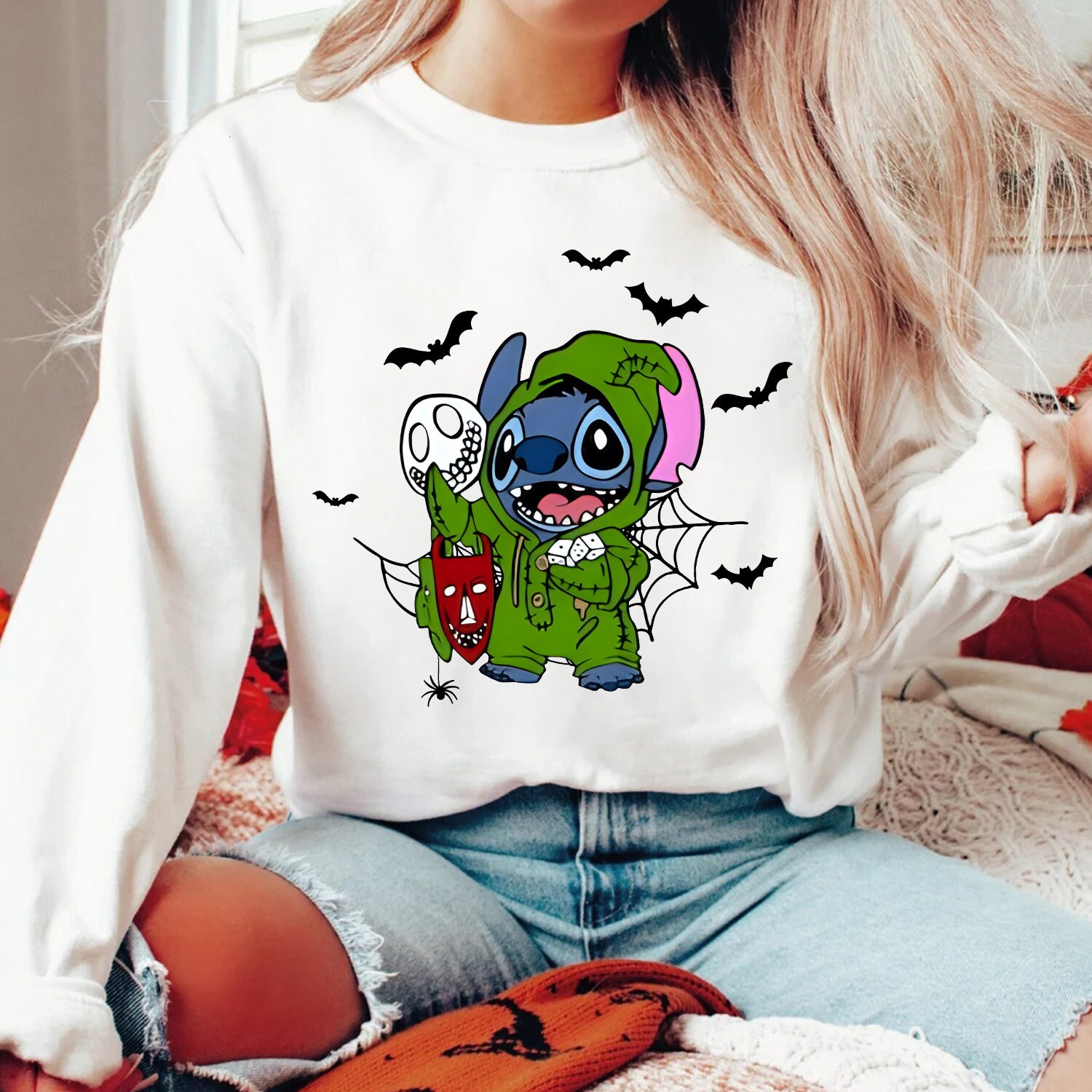 Stitch Cosplay Oogie Boogie PNG, Boogie Man Png, Cute Stitc - Inspire ...