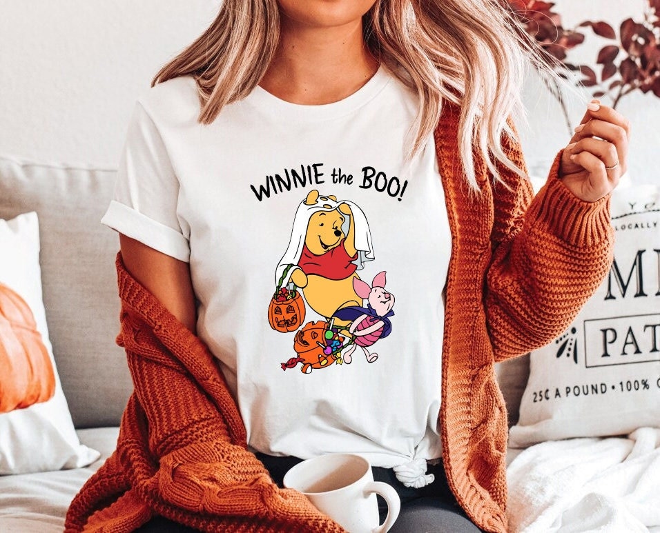 Winnie The Boo PNG, Funny Pooh And Piglet Halloween Costume | Inspire ...