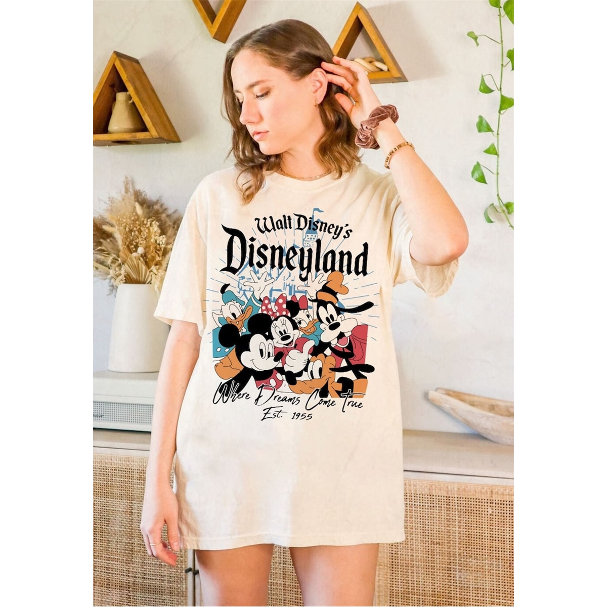 Retro Walt Disney's Disneyland Est 1955 Where Dreams Come Tr | Inspire ...