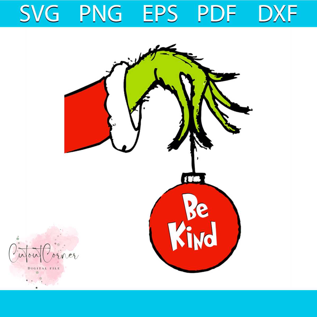 Grinch be kind svg, christmas svg, grinch svg, grinchmas svg - Inspire ...