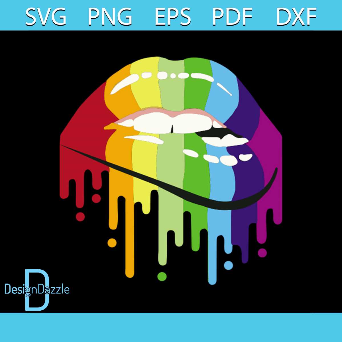 Lgbt Sexy Lips Svg, Lgbt Svg, Pride Svg, Lgbt Day Svg, Lgbt | Inspire ...