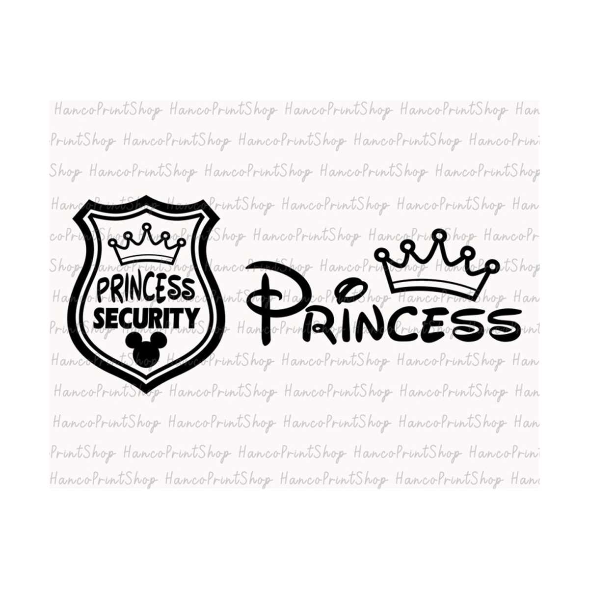 Princess Security Svg, Funny Dad Svg, Boyfriend Security Svg | Inspire ...