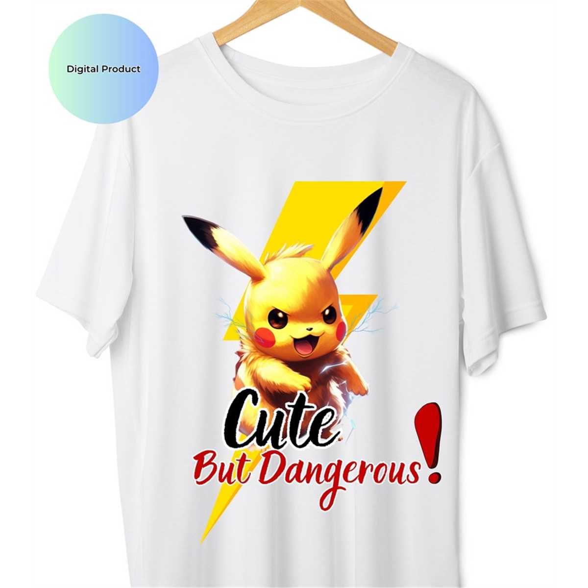 Dangerous pikachu shirt anime Birthday Shirt| SVG, PNG, anim | Inspire ...