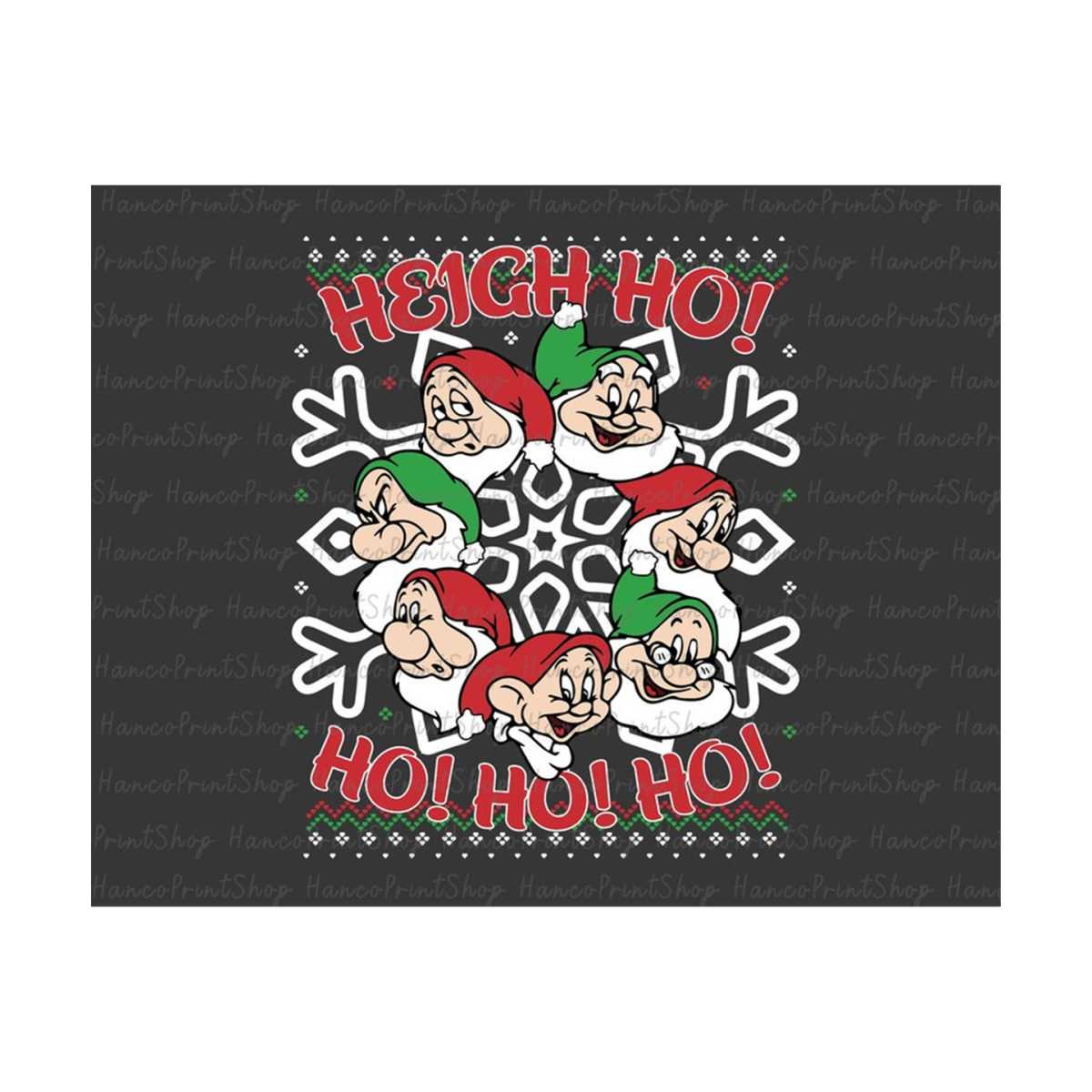 Seven Dwarfs SVG, Merry Christmas Svg, Xmas Holiday Svg, Hol - Inspire ...
