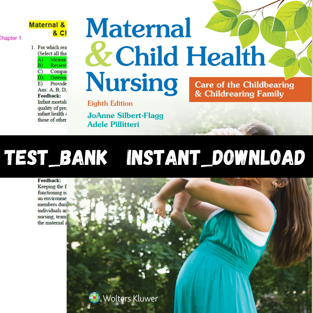 Test Bank for Maternal and Child Health Nursing: Care of the | Inspire ...