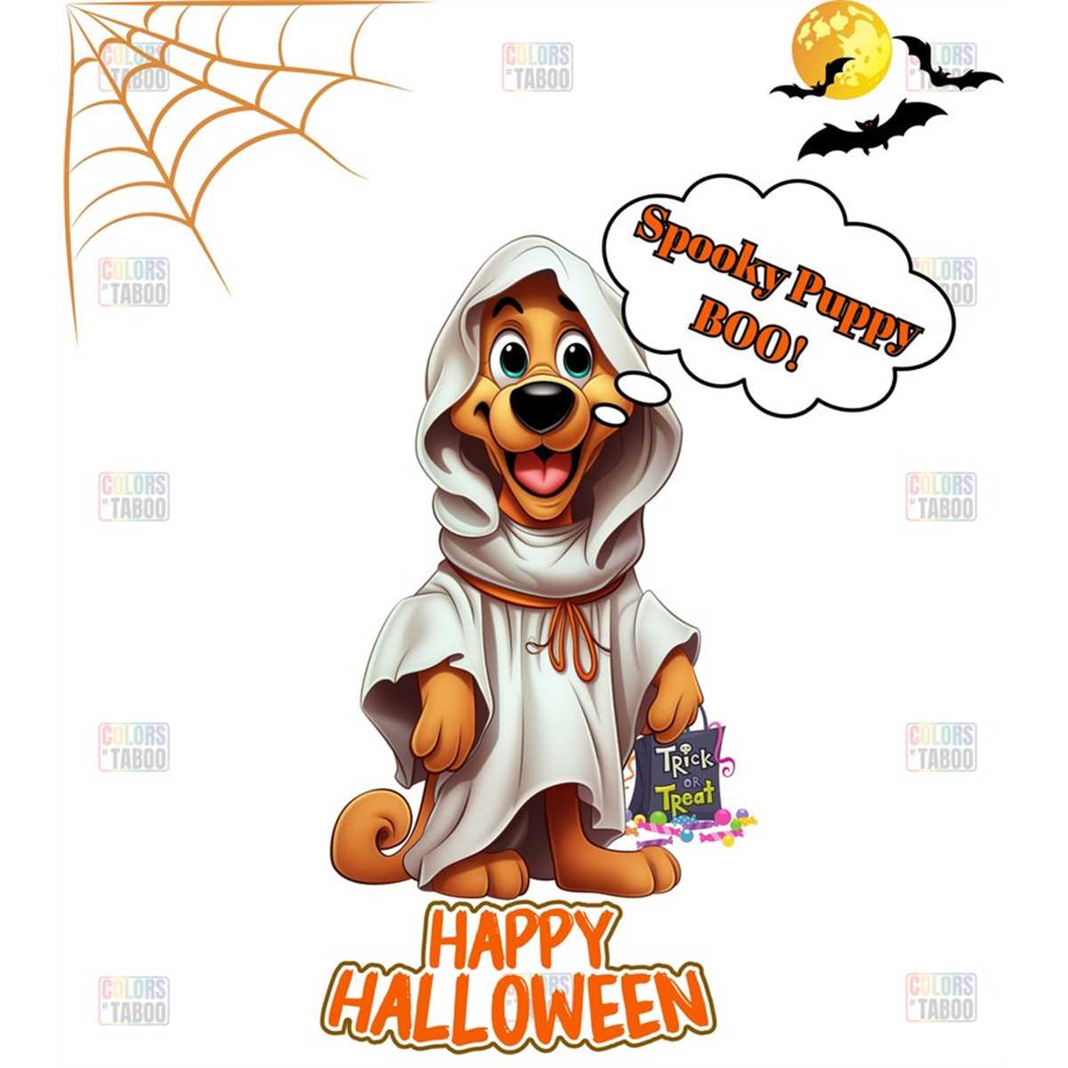 Spooky Puppy BOO! SVG, PNG, Halloween Svg, Halloween Shirt S | Inspire ...
