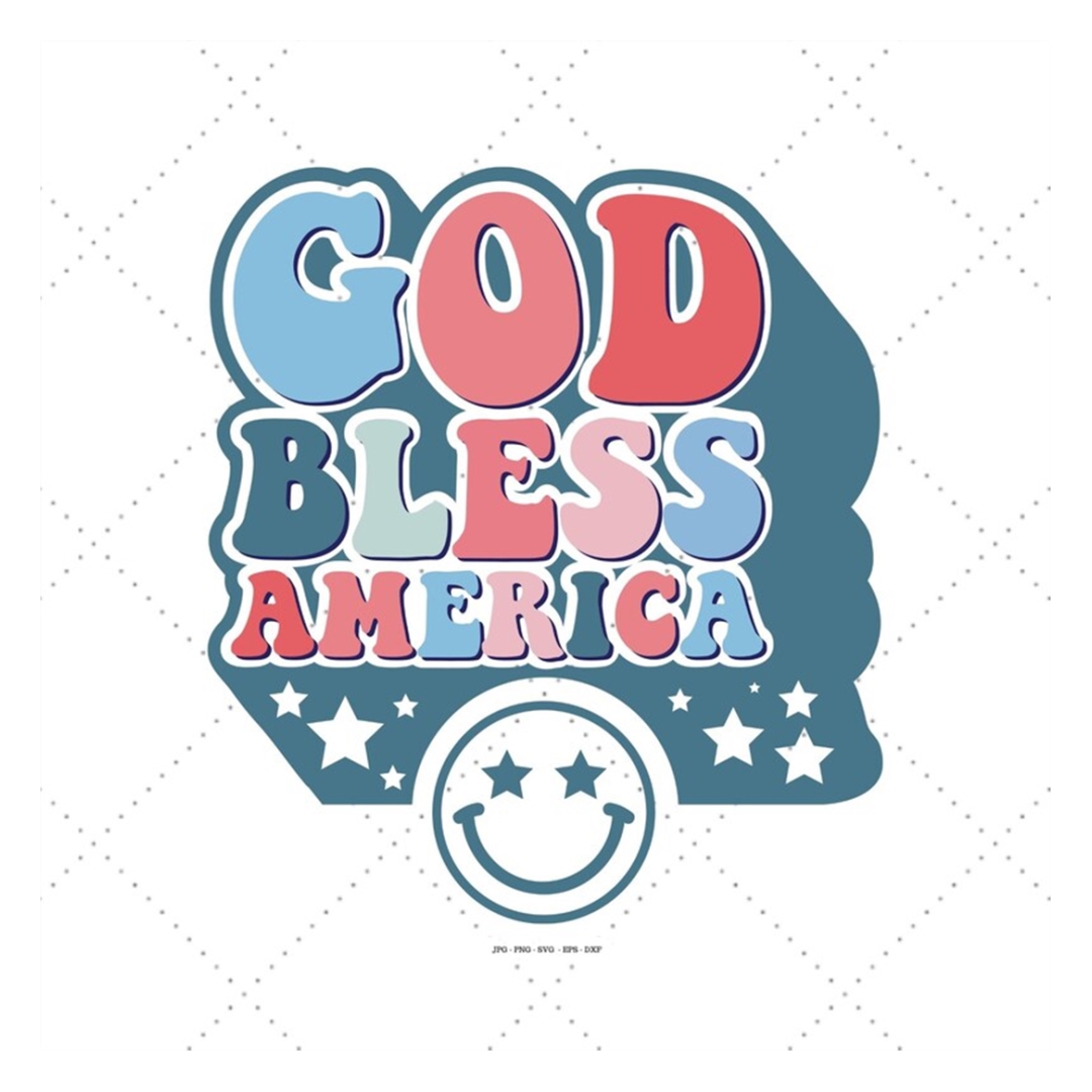 Freedom USA, God Bless America, Fourth of July Decor, 4th of | Inspire ...