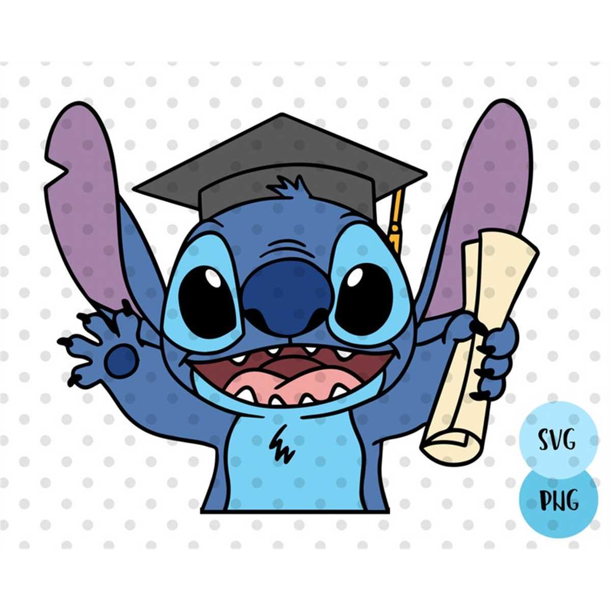 Stitch Graduation SVG, Graduate svg, class of 2023 svg, grad - Inspire ...
