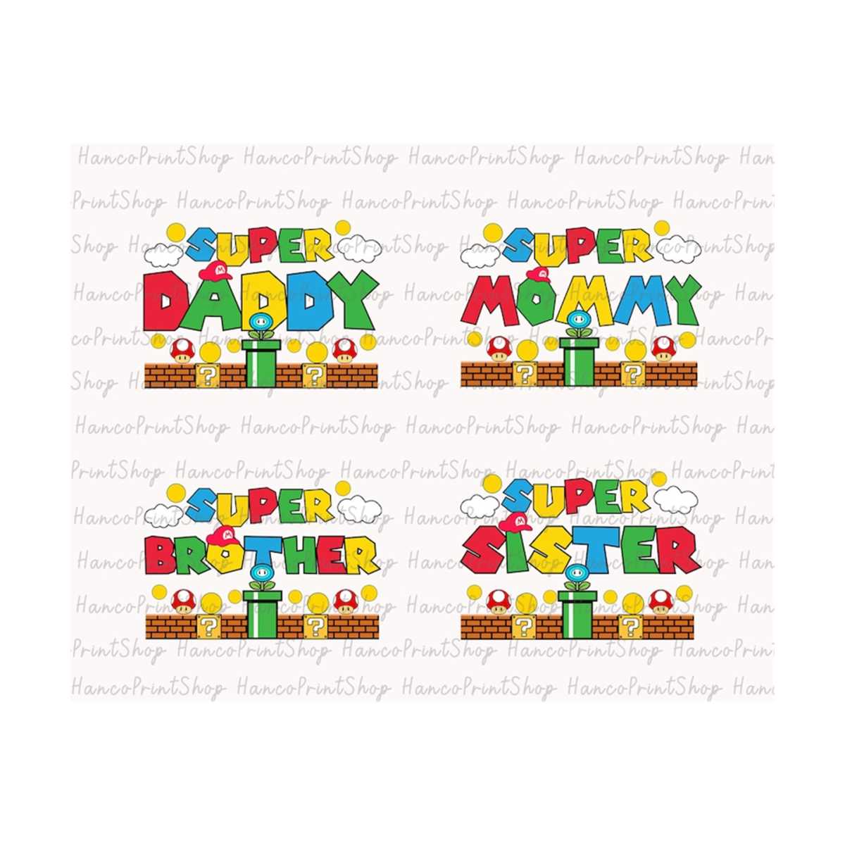 Bundle Super Family PNG, Super Family Game Png, Family Png, - Inspire ...