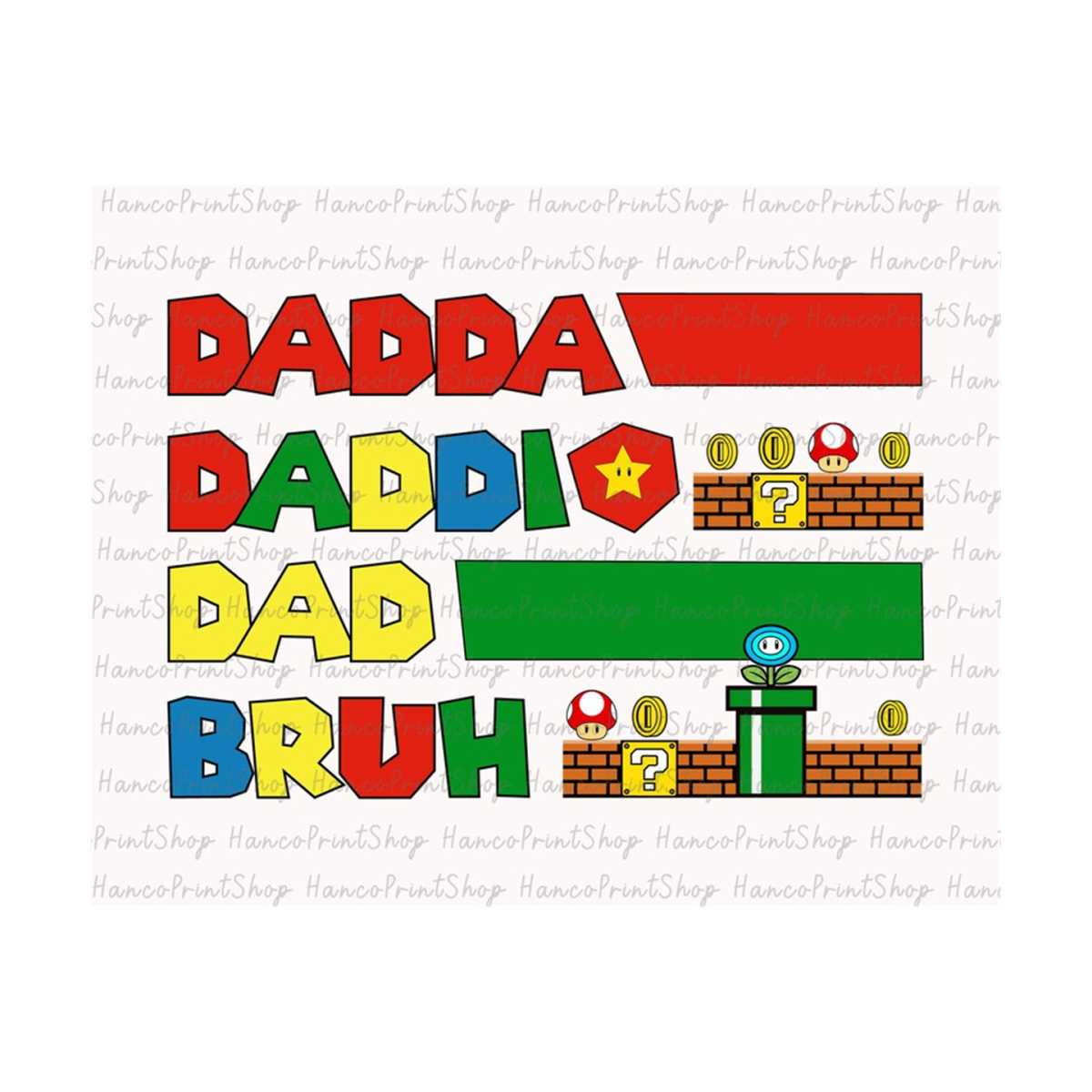 Dadda Daddio Dad Bruh PNG, Father's Day Png, Father Png, Fun | Inspire ...