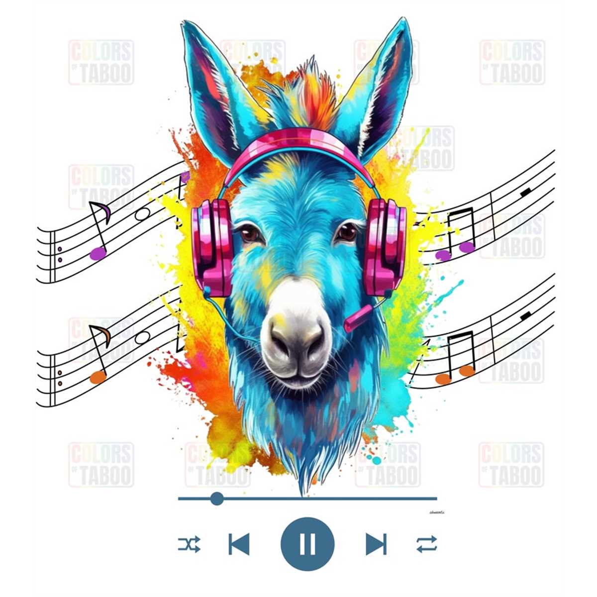 Rainbow Dj Donkey -pride svg | SVG, PNG, LGBTQ Svg, gay svg, - Inspire ...