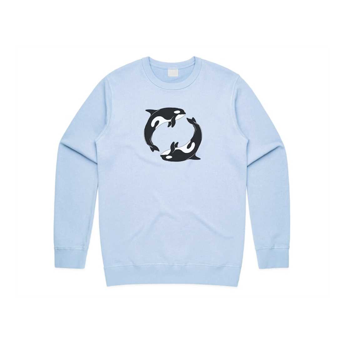 Orca Yin Yang Jumper Sweater Sweatshirt Funny Cute Killer Wh | Inspire ...