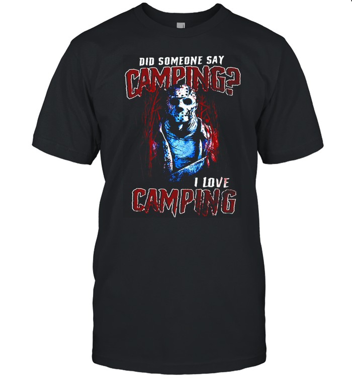 Jason Voorhees Did Someone Say Camping I Love Camping Hallow - Inspire ...