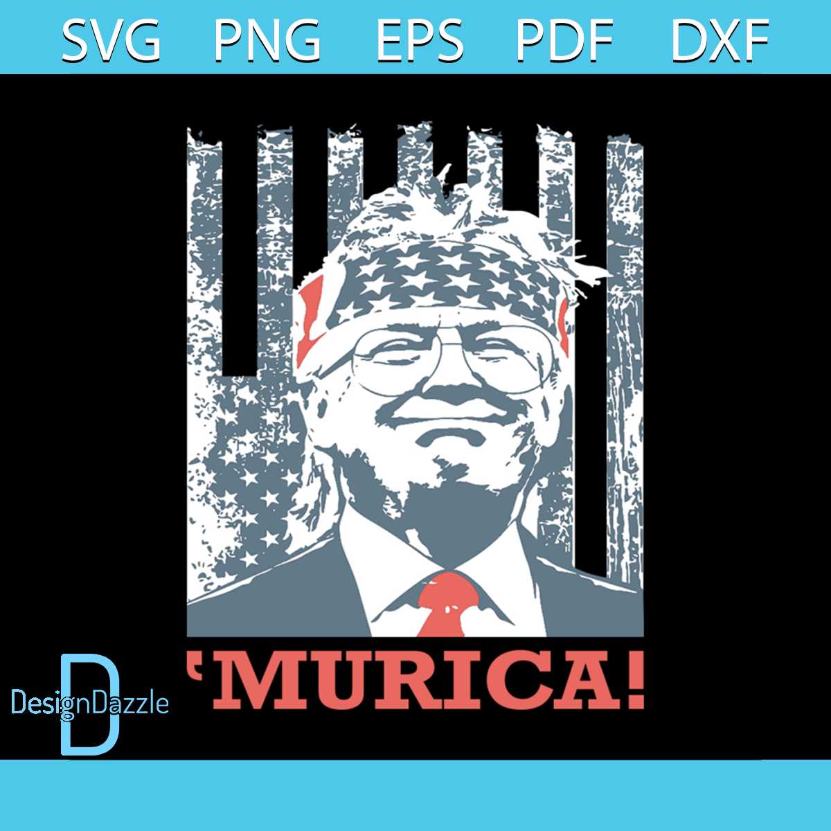 Murica svg, independence day svg, 4th of july svg, trump svg | Inspire ...