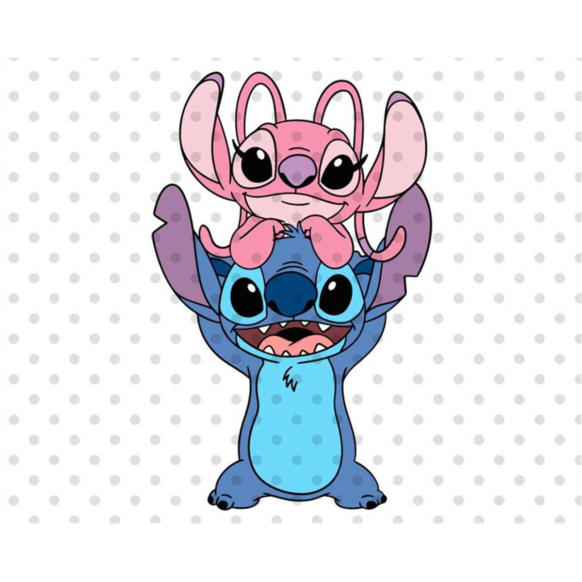 Stitch in Love Svg, Stitch Couple Svg, park couples shirt sv - Inspire ...