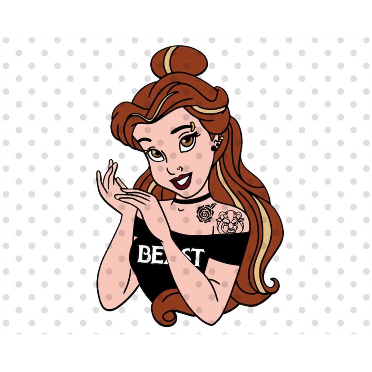 Punk Goth Princess SVG, beauty svg, goth svg, punk svg, punk | Inspire ...