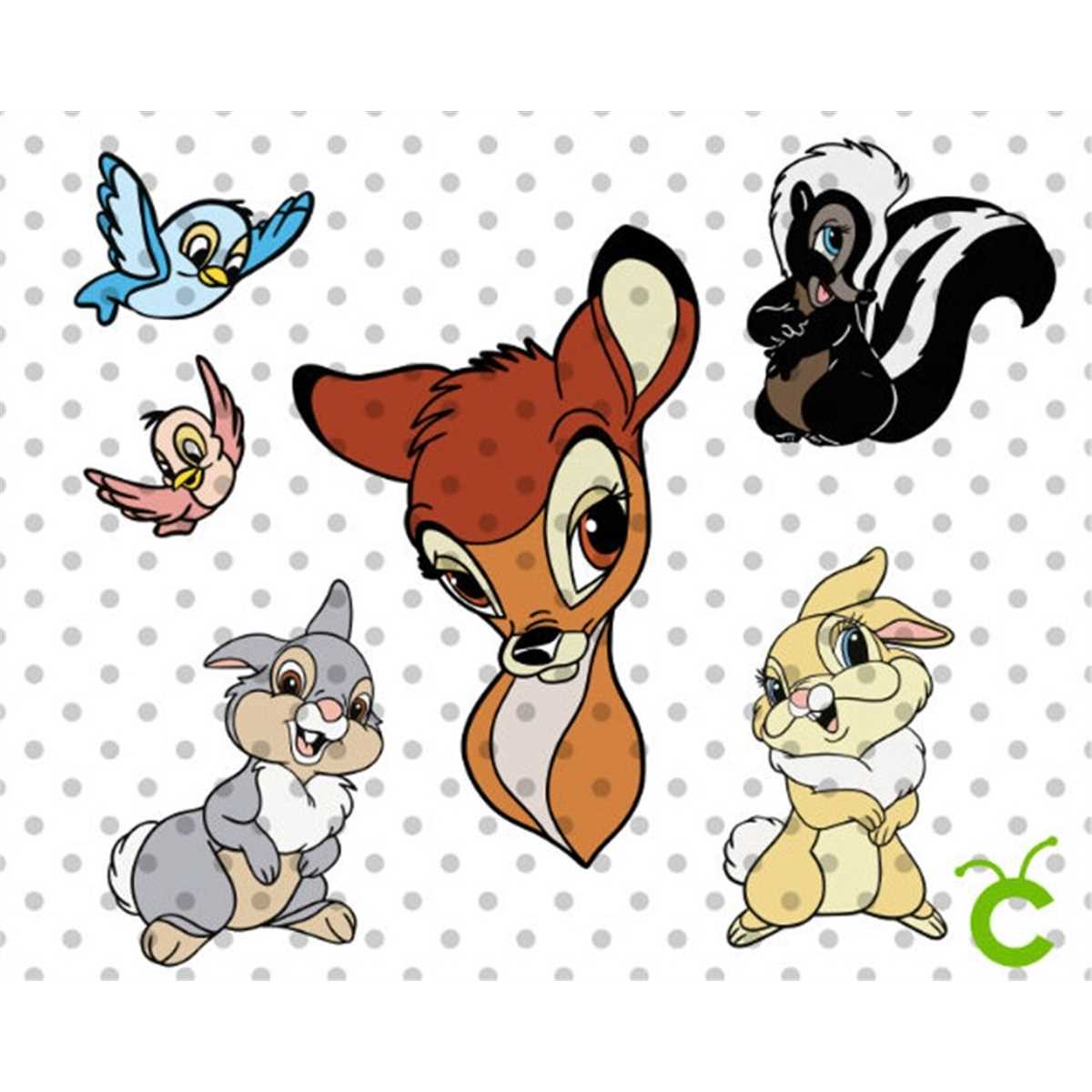 6pcs, Layered, Baby Deer SVG Bundle, Deer SVG - Inspire Uplift