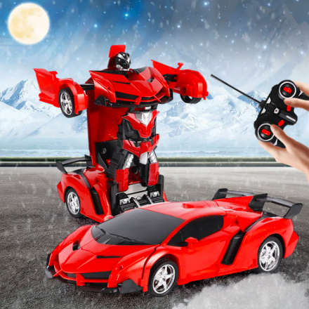 2-in-1 Remote Control Transforming Robot Car | Inspire Uplift