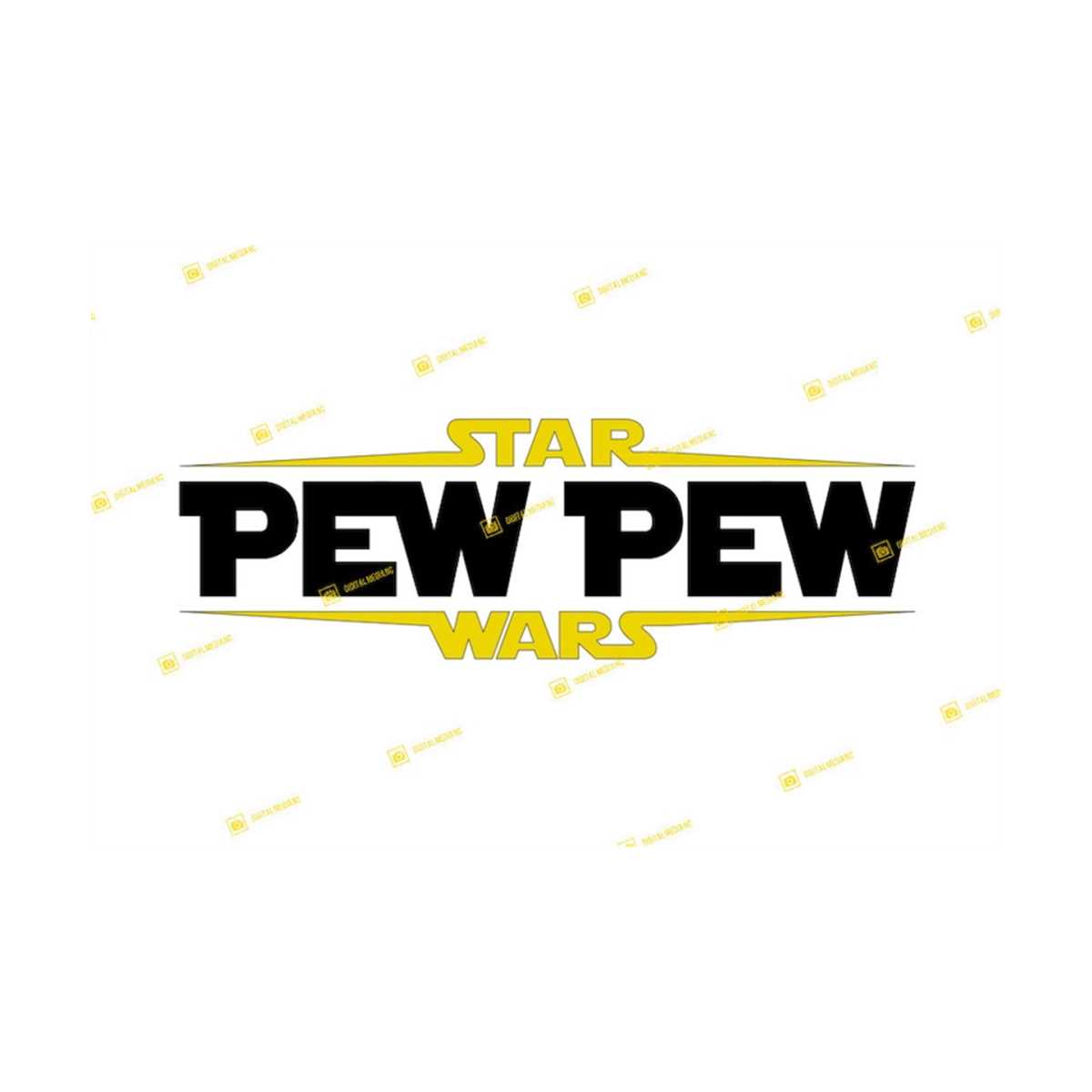 Star Wars Pew Pew | SVG PNG | Silhouette Cricut Cutting Read | Inspire ...