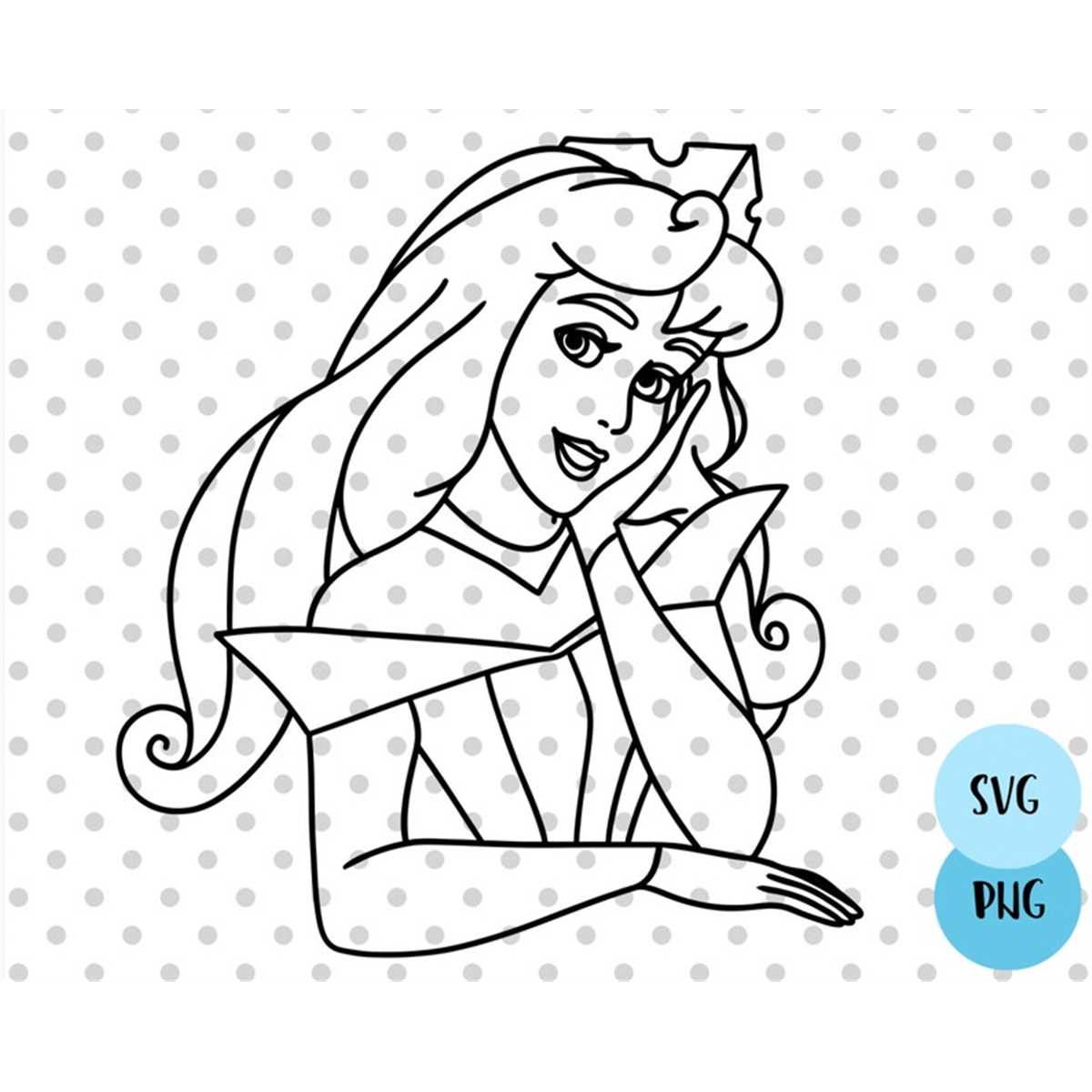 Aurora svg, sleeping princess svg, beauty svg, nap princess - Inspire ...